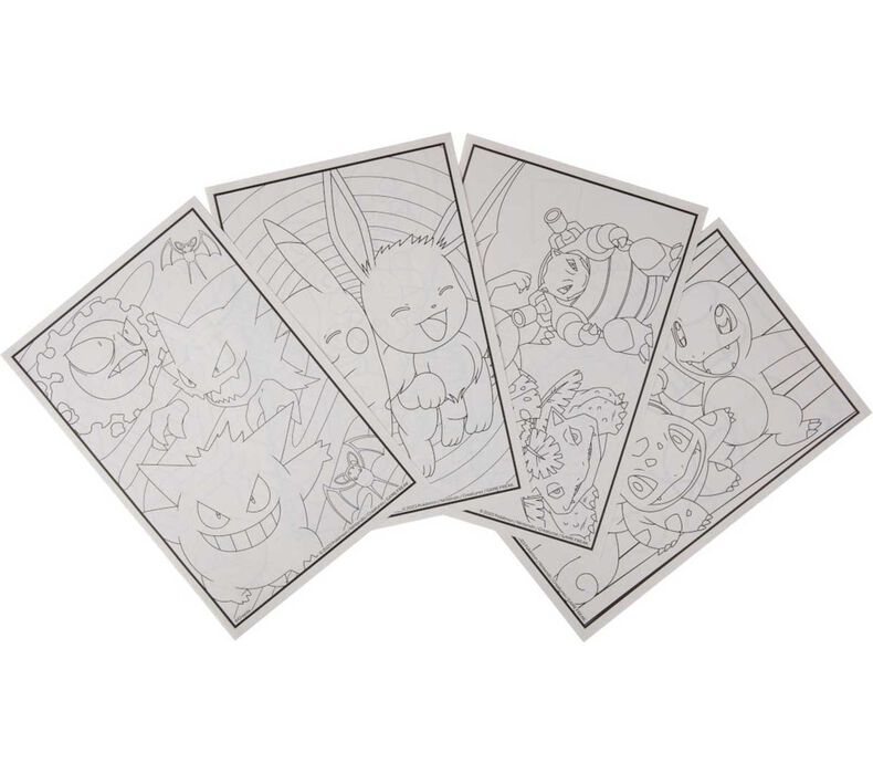 a pokémon coloring book