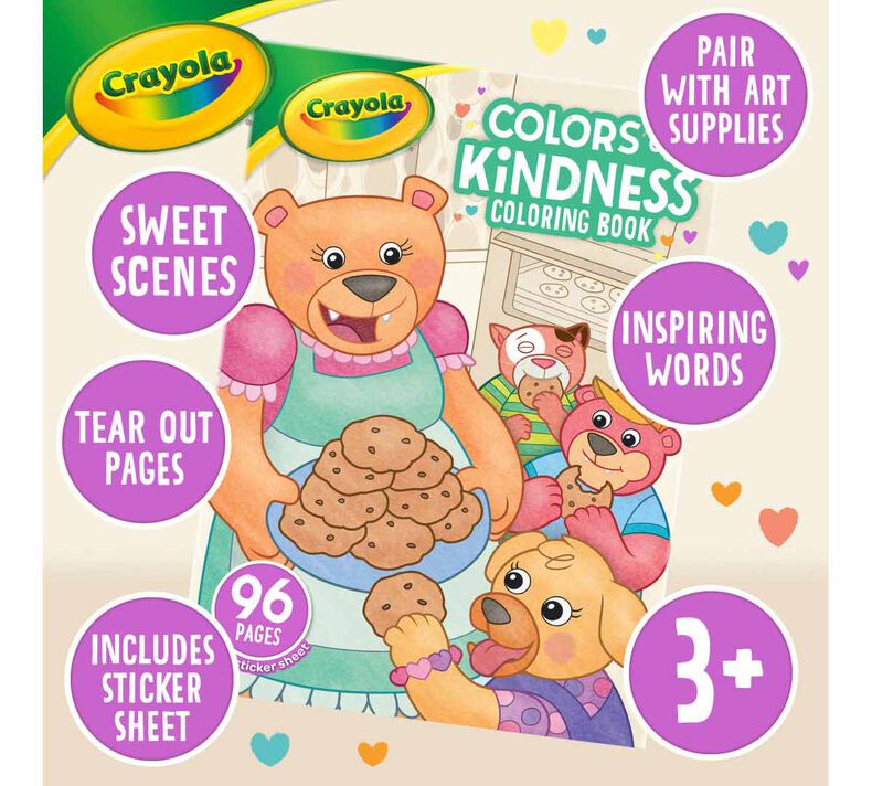 Crayola Colors of Kindness Coloring Book – Persnickety's