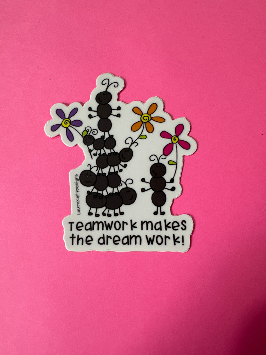 Teamwork Sticker – Persnickety's