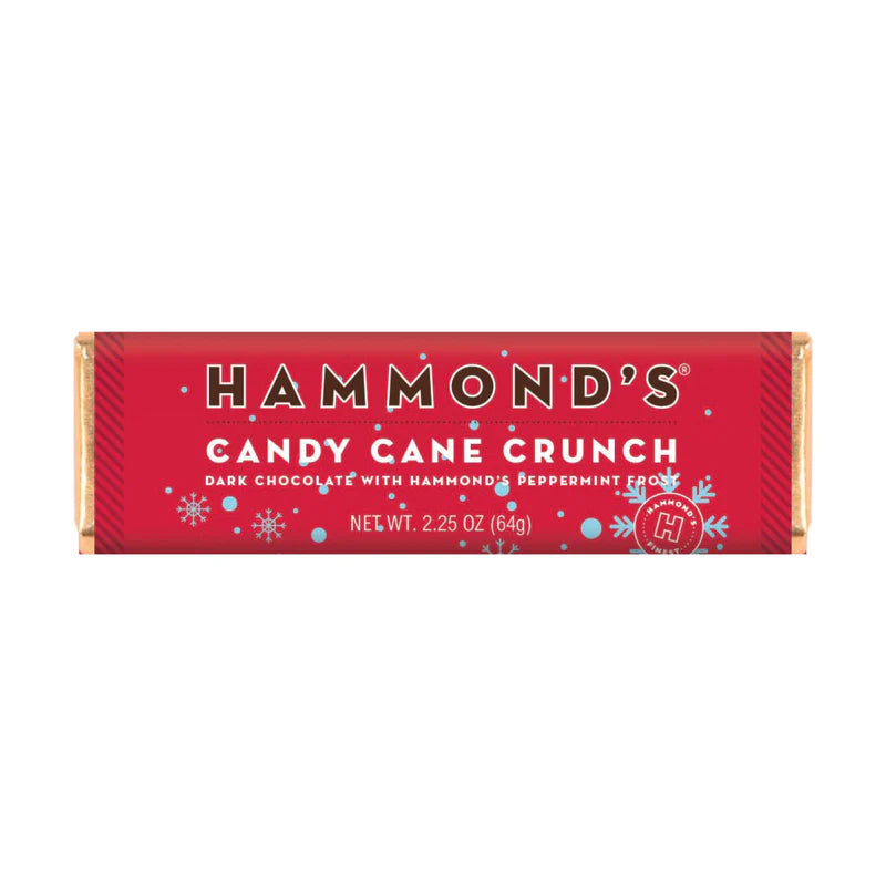 Candy Cane Crunch Dark Chocolate Bar – Persnickety's