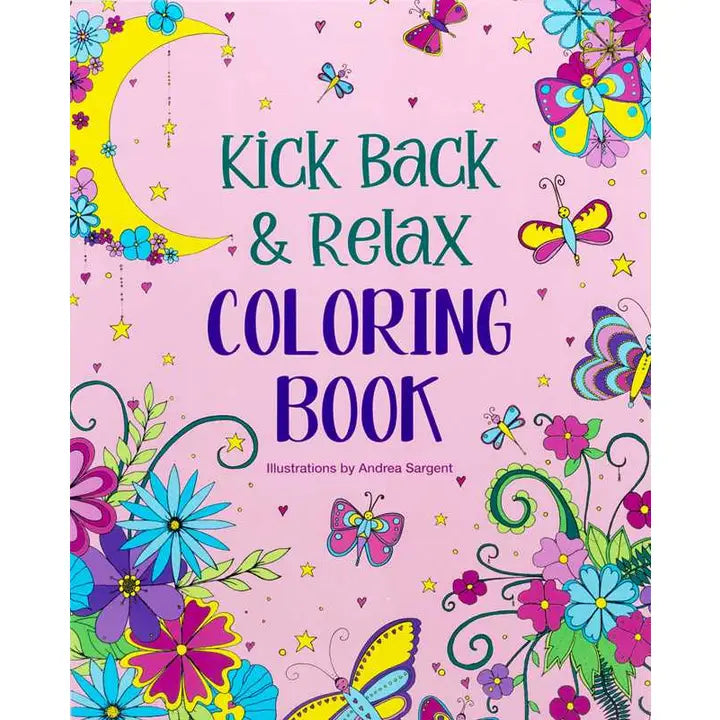 Kick Back & Relax Coloring Book – Persnickety's